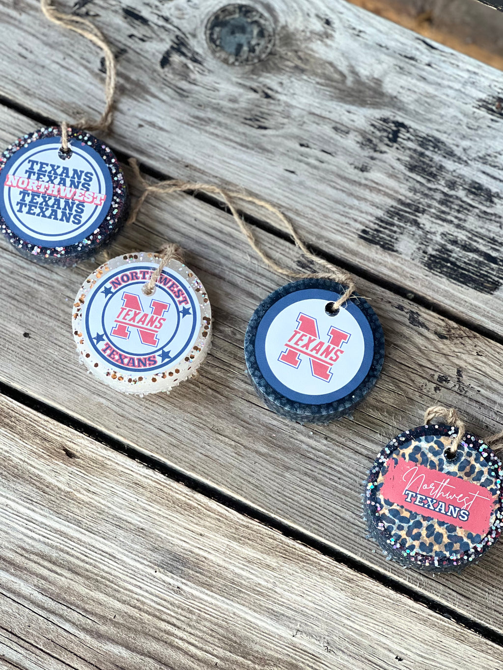Northwest Texans Spirit Car Fresheners – Rivers’ Rustic Designs