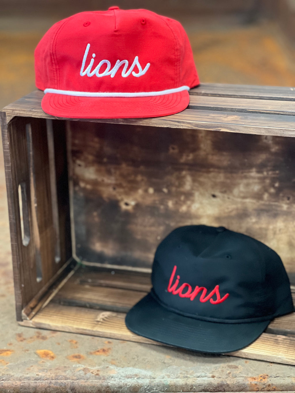 Lions Richardson R Active Rope Hat – Rivers’ Rustic Designs