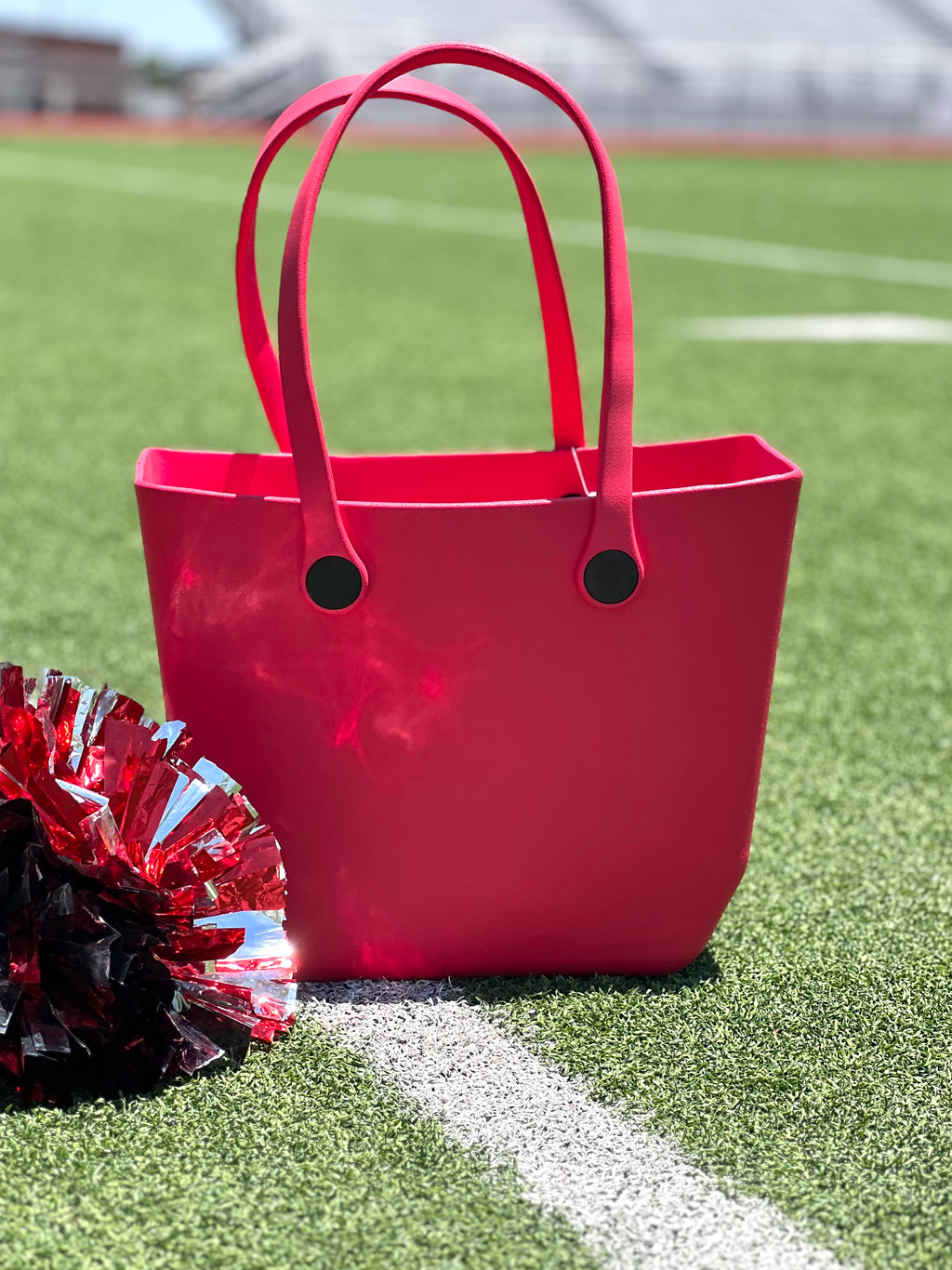 Red Vira Versa Tote with Interchangeable Straps – Rivers’ Rustic Designs