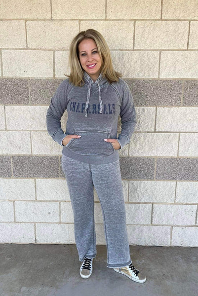 Acid Wash Chaps Mascot Hoodie – Rivers’ Rustic Designs